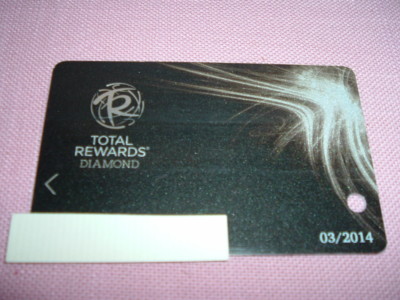 Caesars Entertainment Total Rewards Diamond Players Club Slot Card Las ...