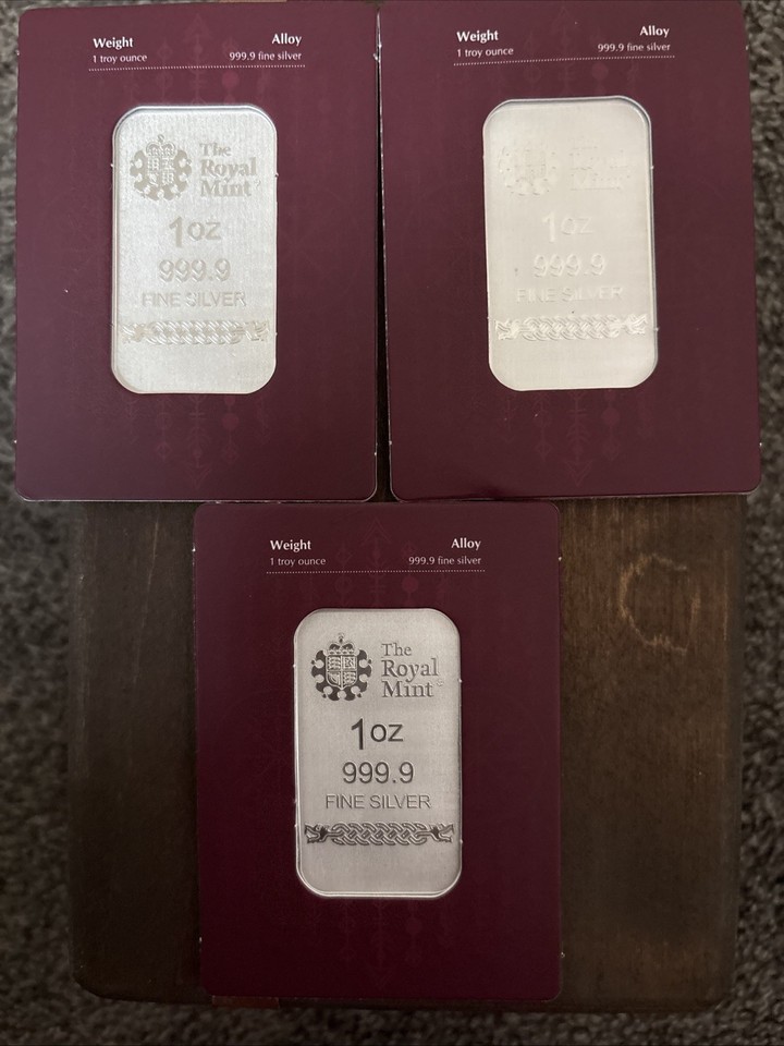 Odin Norse Gods Silver 1 oz Bar Royal Mint/Germania From Personal ...