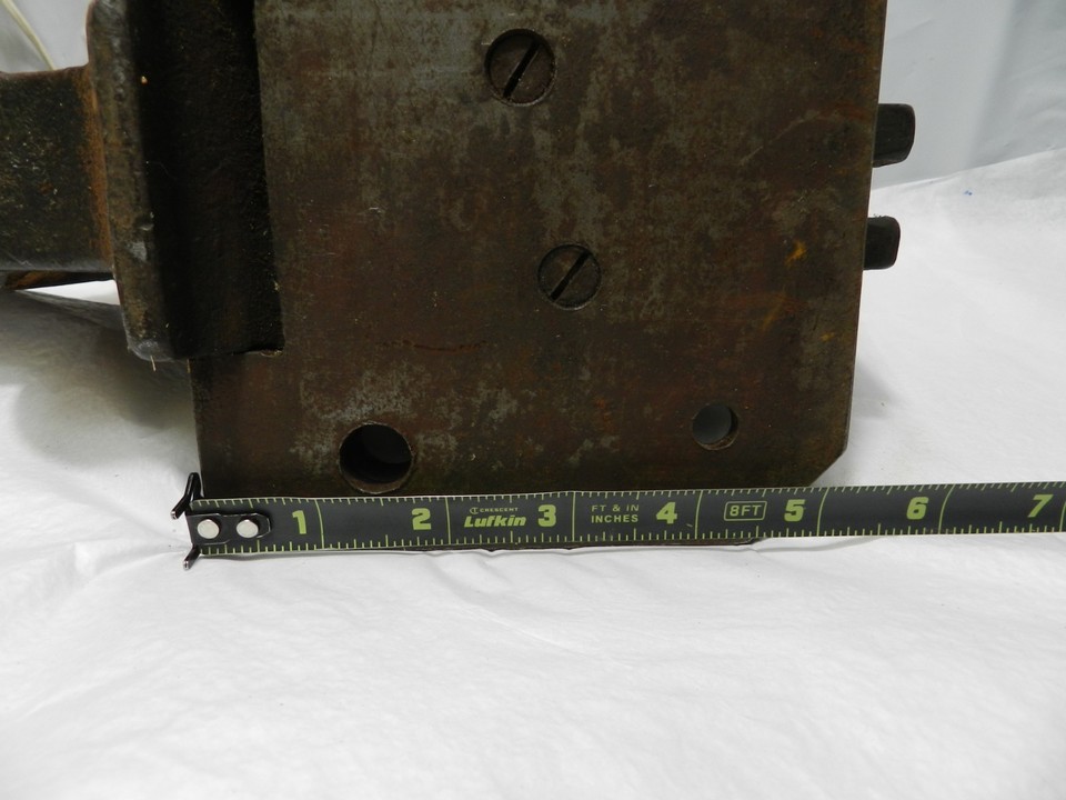 Prentiss Bull Dog No 50 Vise Bench Antique Tool Cast Iron 3-1/4" Jaw ...