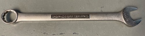 VGC 16.5"L Craftsman Tool 1 & 1/4" Combination Wrench 44708 | eBay