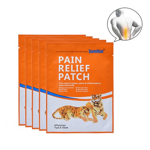 8Pcs Tiger Ointment Patch Fast Relief Pains For Rheumatic Arthritis ...