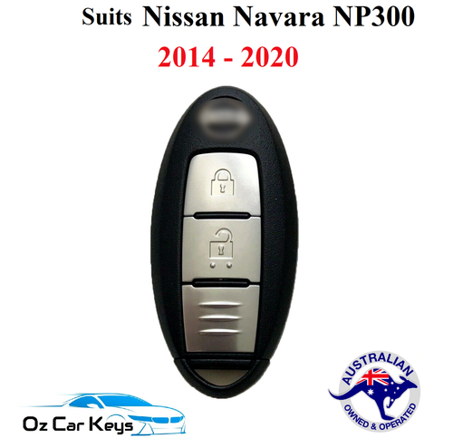 FOR NISSAN NAVARA NP300 SMART PROXIMITY REMOTE KEY 2014 2015 2016 2017 ...