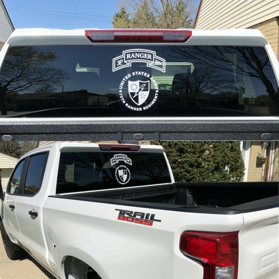 US Army 75th Ranger Regiment Vinyl Decal Sticker | eBay
