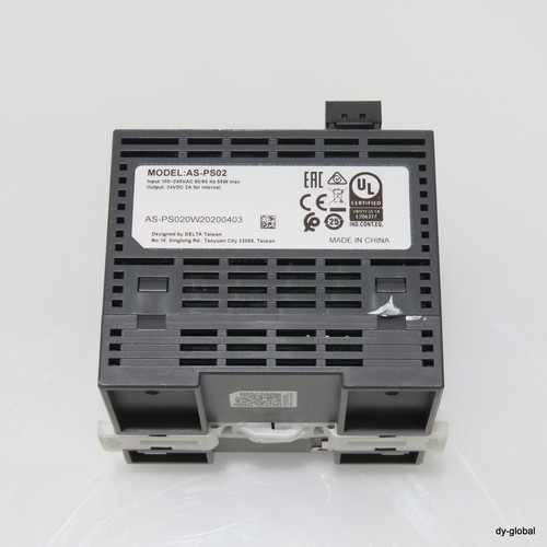 DELTA Used AS-PS02 POWER SUPPLY MODULE 100-240V/24V PLC-I-2389=9L13 | eBay