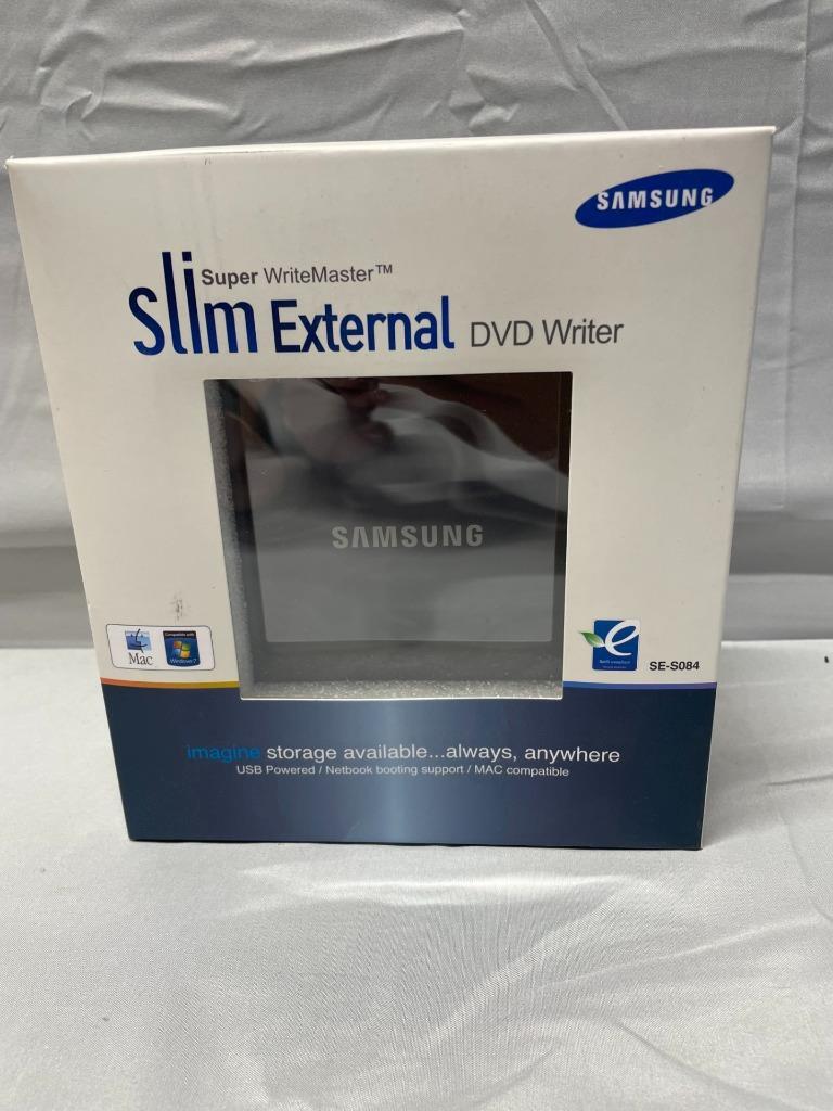 New Samsung SE-S084 Super WriteMaster Slim External DVD Writer | eBay