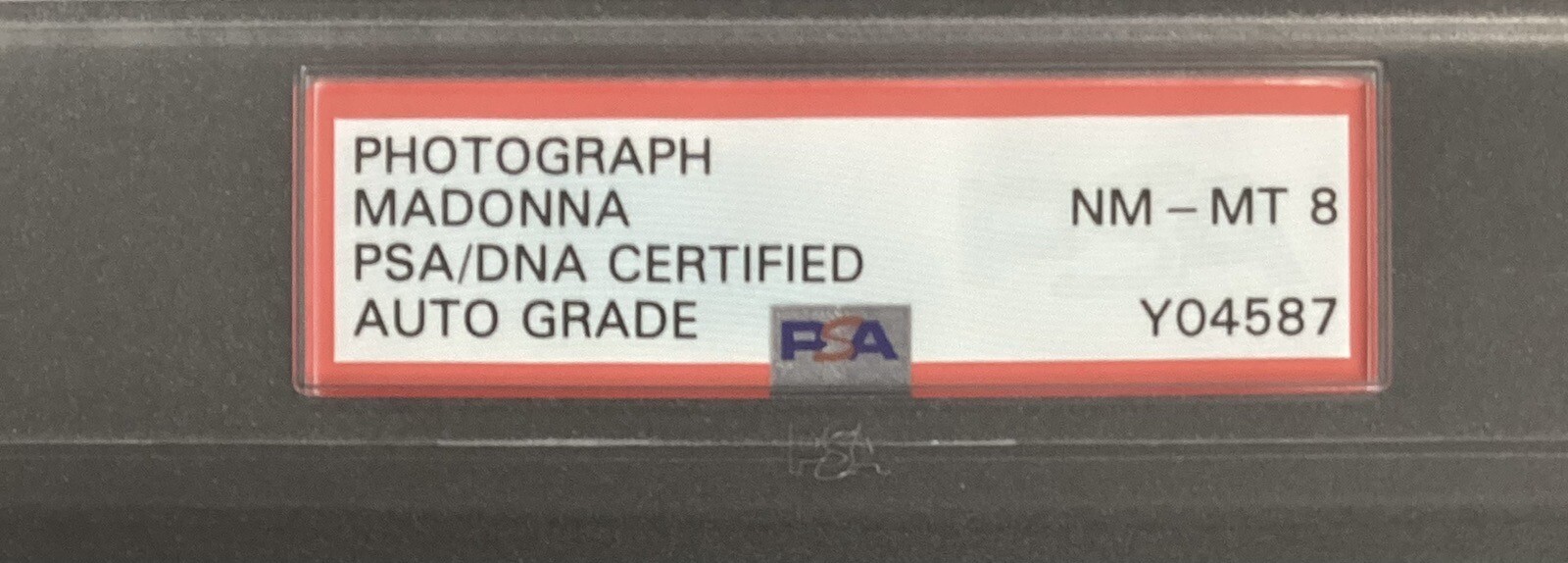Madonna Signed Photo 8x10 Baseball Autograph League Of Their Own PSA ...