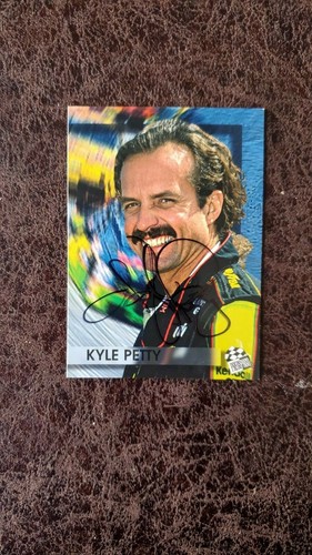 1994 Press Pass Kyle Petty #21 - NASCAR - Autographed! | eBay