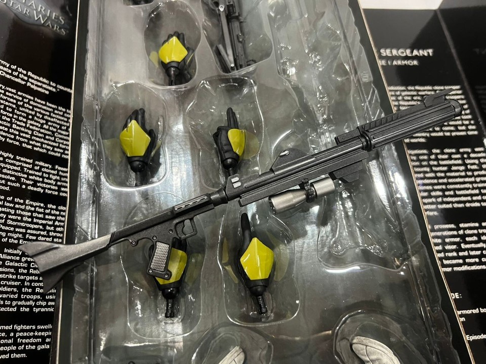 SIDESHOW STAR WARS CLONE SERGEANT PHASE I ARMOR 1/6 | eBay