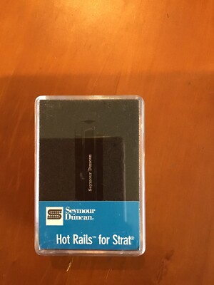 Seymour Duncan Hot Rails Stratocaster Strat Bridge SHR-1b Black Pickup ...