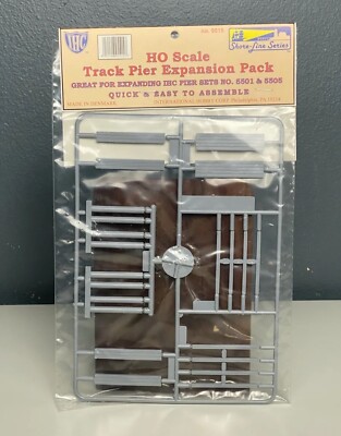 IHC HO Scale Track Pier Expansion Pack #5501- 5505 Shore Line Series ...
