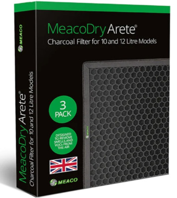 Meaco Dry Arete H13 Charcoal Filter for 10 & 12L Models (3-pack) | eBay UK