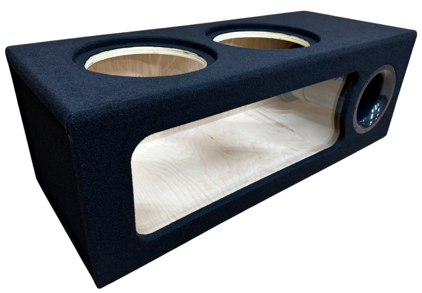 Ported Sub Box Enclosure for 2 12" JL Audio 12W7 12W7AE-3 Subs ...