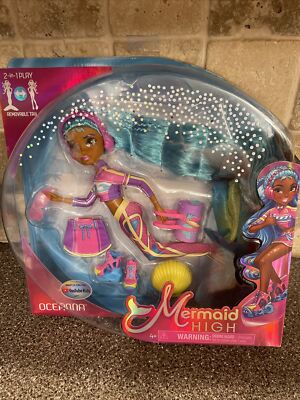 Mermaid High Oceanna Deluxe Mermaid Doll & Accessories - New 2021 ...