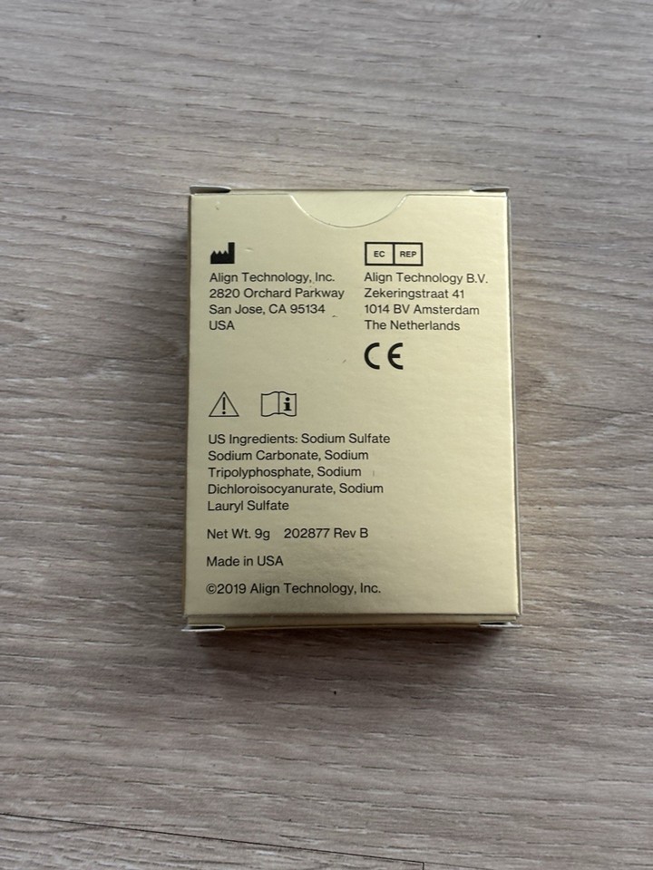 NEW in Box Invisalign Cleaning Crystals Packets - 3 packets | eBay