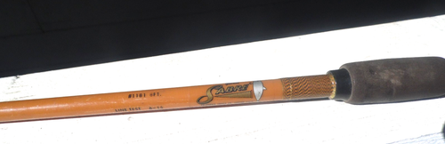 Vintage Used Golden Sabre Custom Spinning Rod 8 ft 6-15lb Line Test ...