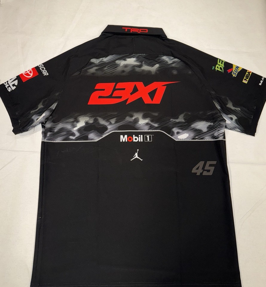 23XI RACING TYLER REDDICK PIT CREW SHIRT TEAM ISSUED SIZE XL MICHAEL ...