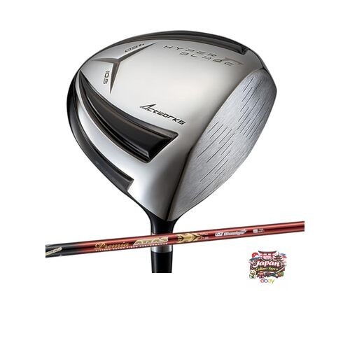 WORKS GOLF Hyper Blade Gamma Black Driver with Premier ATTAS Shaft ...