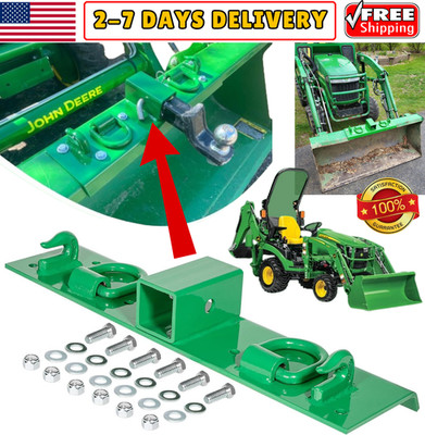 Bucket Mount Grab Hooks for John Deere Tractor Backhoe 2" Hitch ...