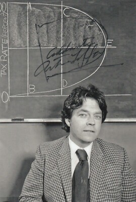 Arthur Laffer Hand signed 6x4 Inch Photo Economist Laffer curve | eBay