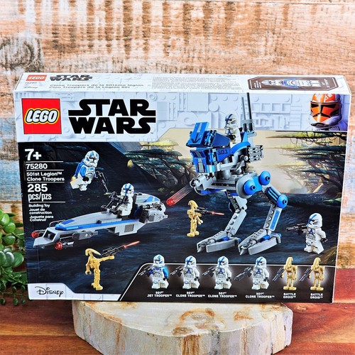 LEGO Star Wars 501st Legion Clone Troopers 75280 Build Set Battle Droid ...