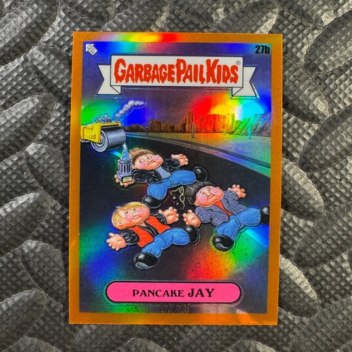 GARBAGE PAIL KIDS CHROME 7 MUSIC AWARDS 27b PANCAKE JAY ORANGE ...