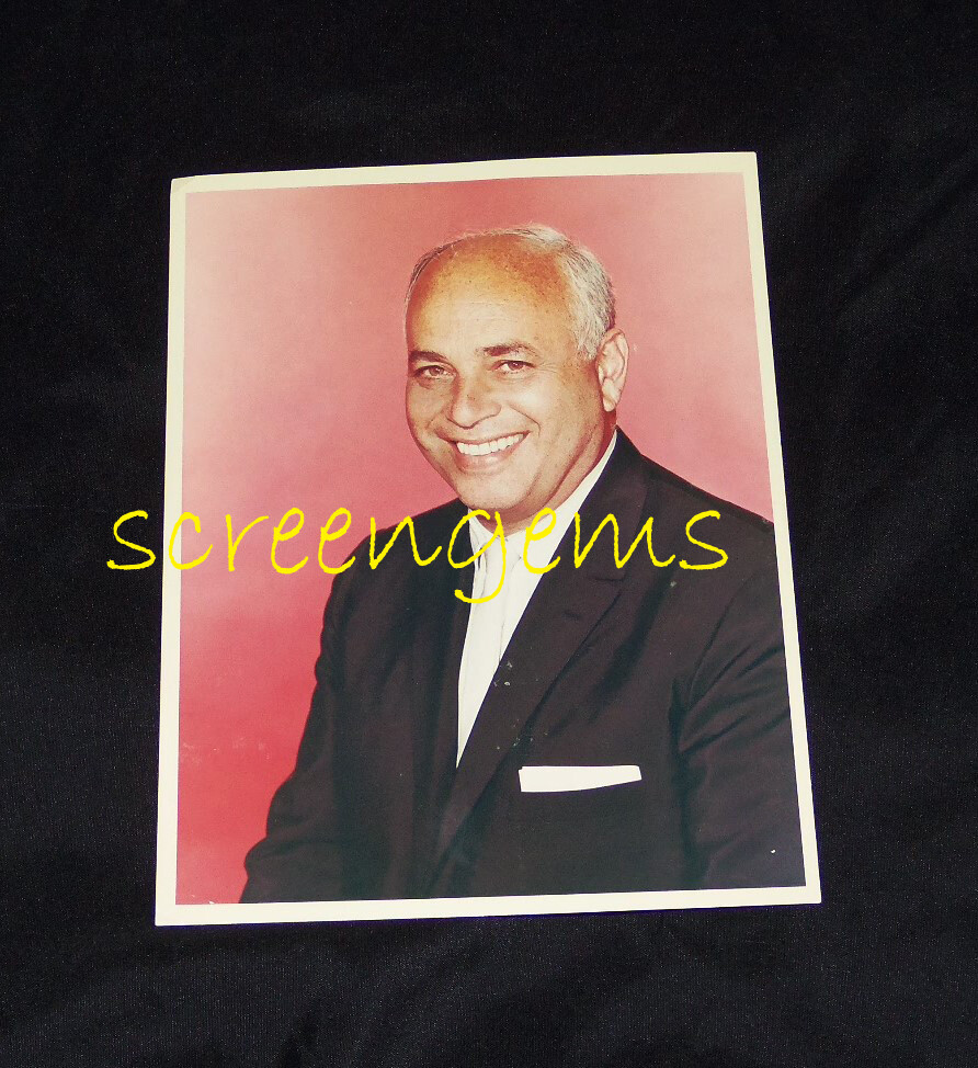Allen Funt color original 1960s CBS-TV photo RARE "Candid Camera ...