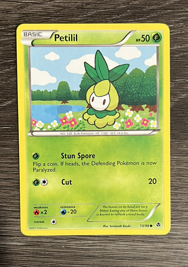 Petilil 13/98 - Emerging Powers - Common - Pokemon Card TCG | eBay