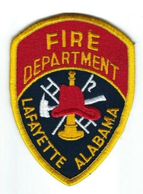 La Fayette (Chambers County) AL Alabama Fire Dept. patch - NEW! | eBay