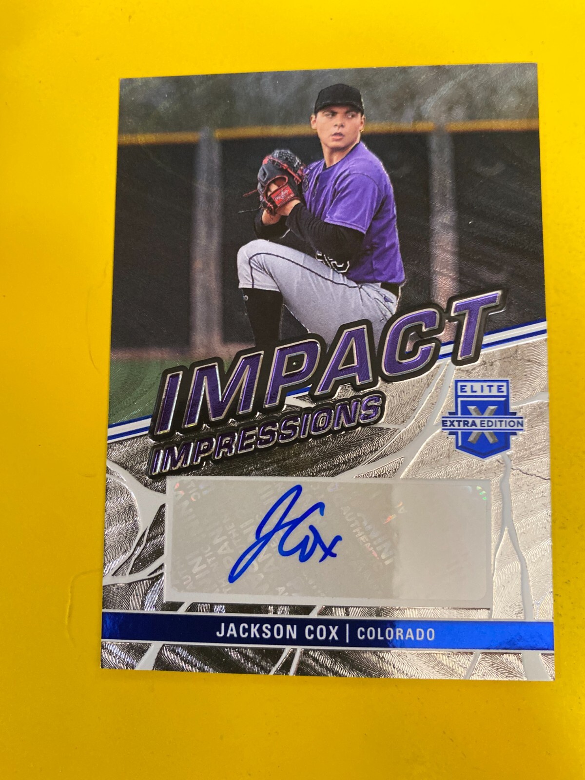 RS22628 2023 Elite Extra Edition Jackson Cox Impact Impressions Auto | eBay