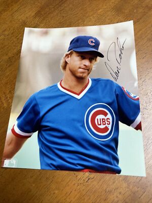 DAN ROHN Signed Autographed 8x10 Photo Chicago Cubs | eBay