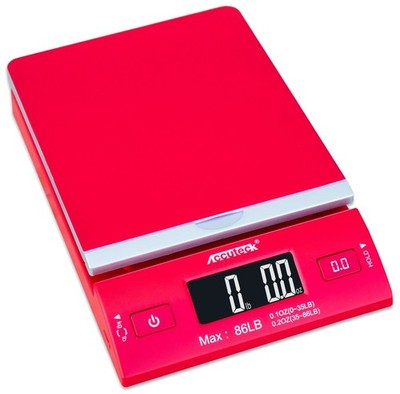 Accuteck DreamRed 86 Lbs Digital Postal Scale Shipping Scale Postage ...