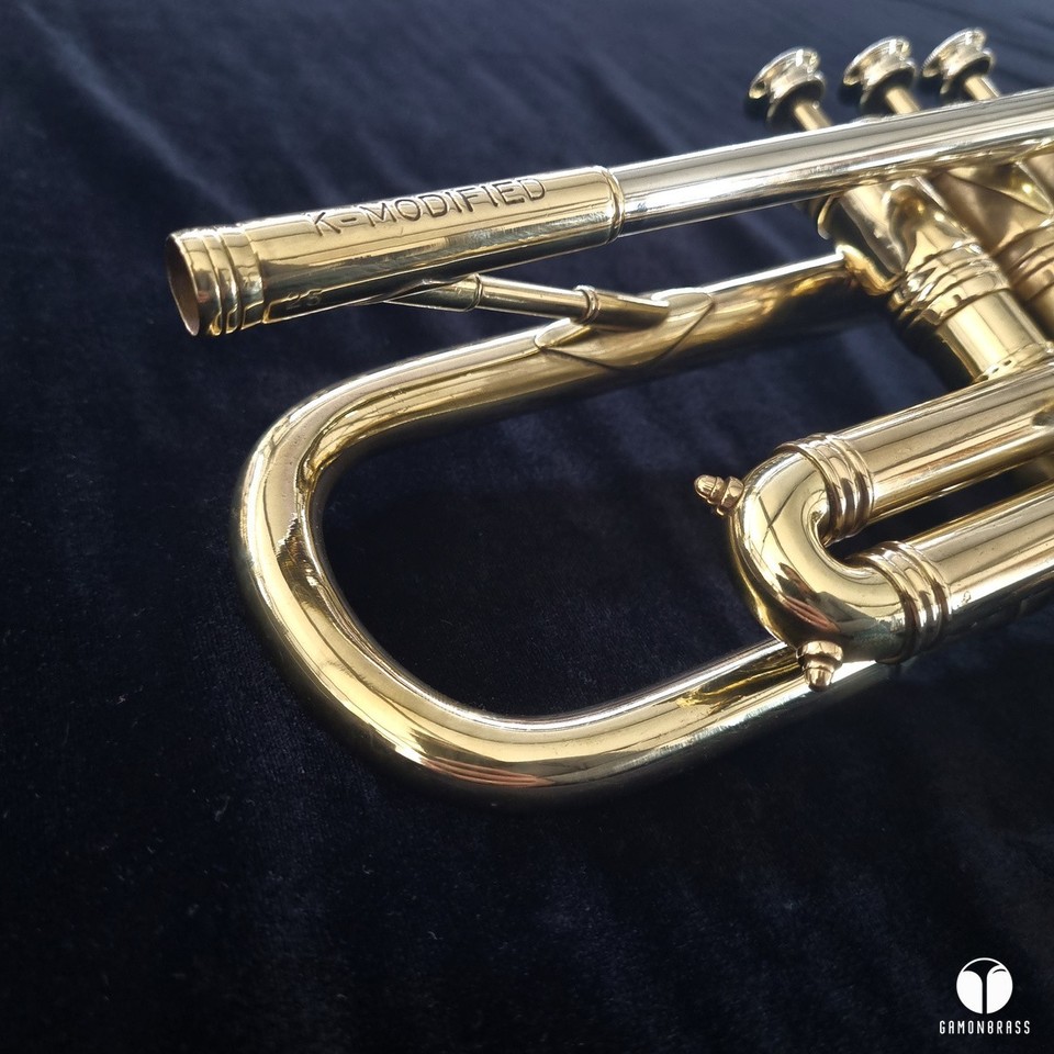 RARE Henri Selmer Paris 25 K Modified LArge bore, trumpet case ...