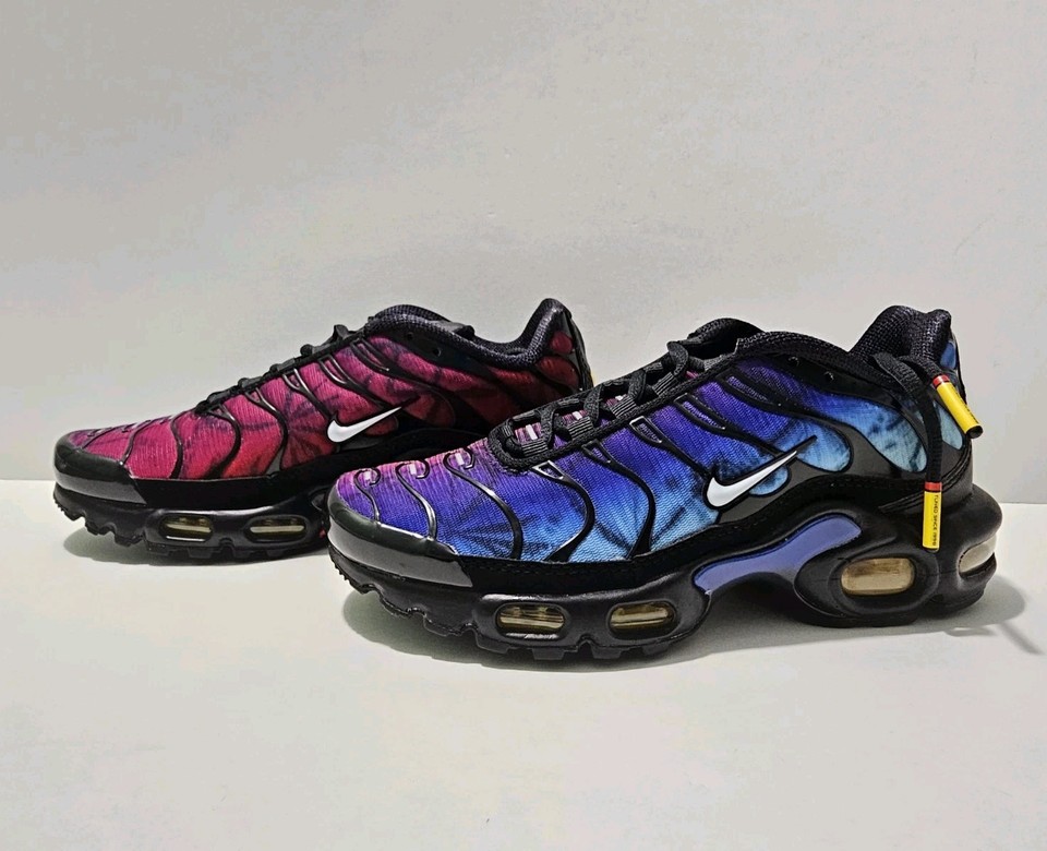 Nike Air Max Plus TN 25TH Anniversary Black Blue Red Men Shoes Sz 4 ...