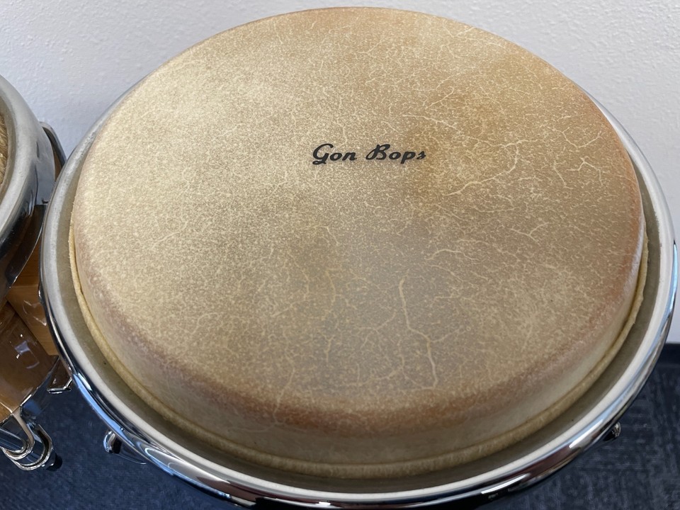 Gon Bops Tumbao Series Bongo Drum Set w/ Stand – Latin Percussion Instrument | eBay