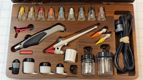TESTORS A7777 AZTEK AIRBRUSH KIT - TWO AIRBRUSHES Brand New | eBay