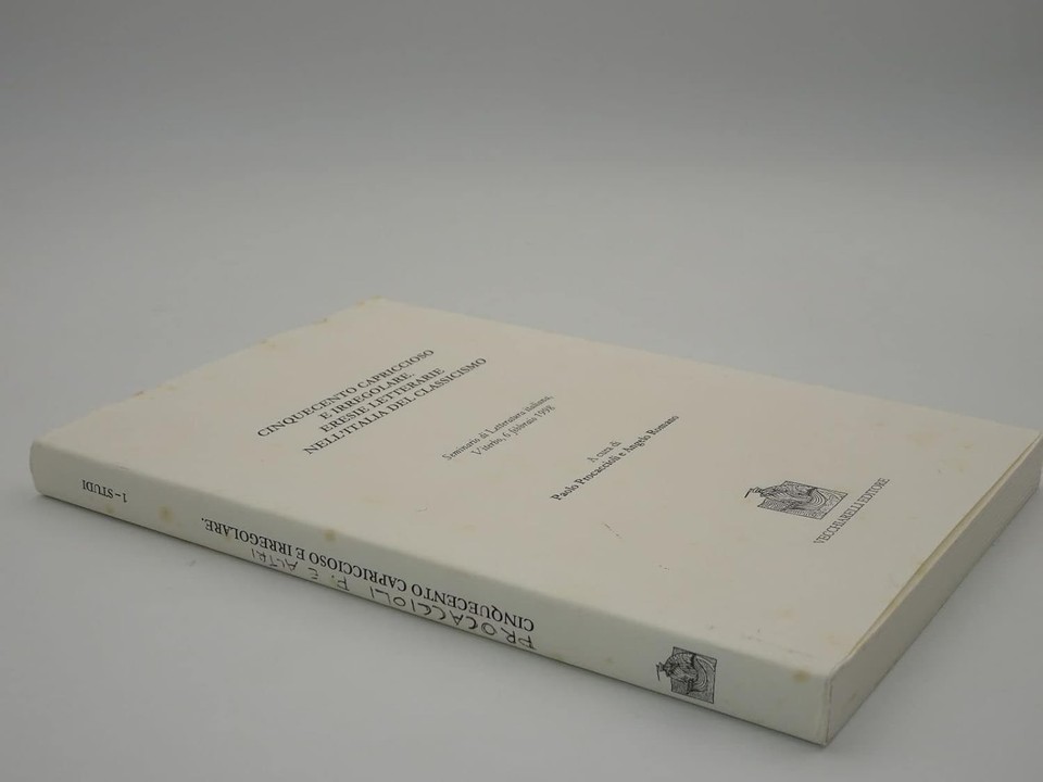 P. Procaccioli Cinquecento capriccioso e irregolare. Eresie lettera ...