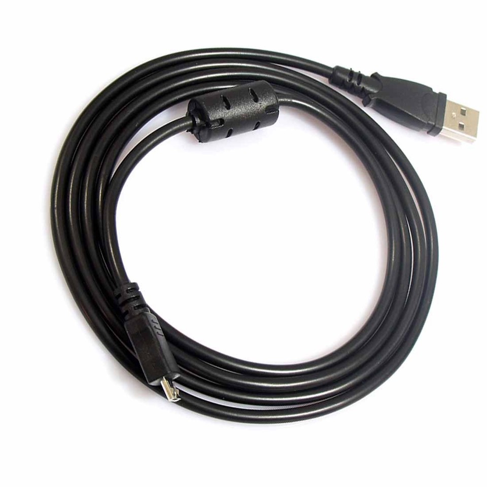 5FT USB PC Data Sync Cable Cord For Sony Camera Alpha DSLR-A100 K DSLR ...