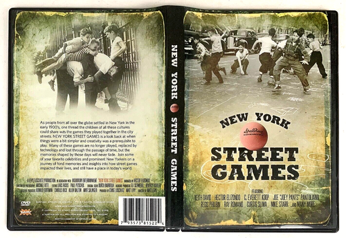 NEW YORK Street Games DVD Hector Elizondo Regis Philbin Romano2009 ...
