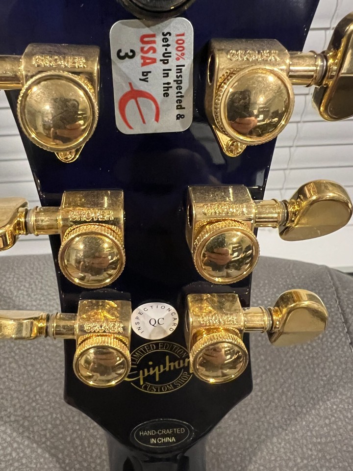 Limited Edition Epiphone Genesis Deluxe Pro Guitar with Upgraded Tuners ...