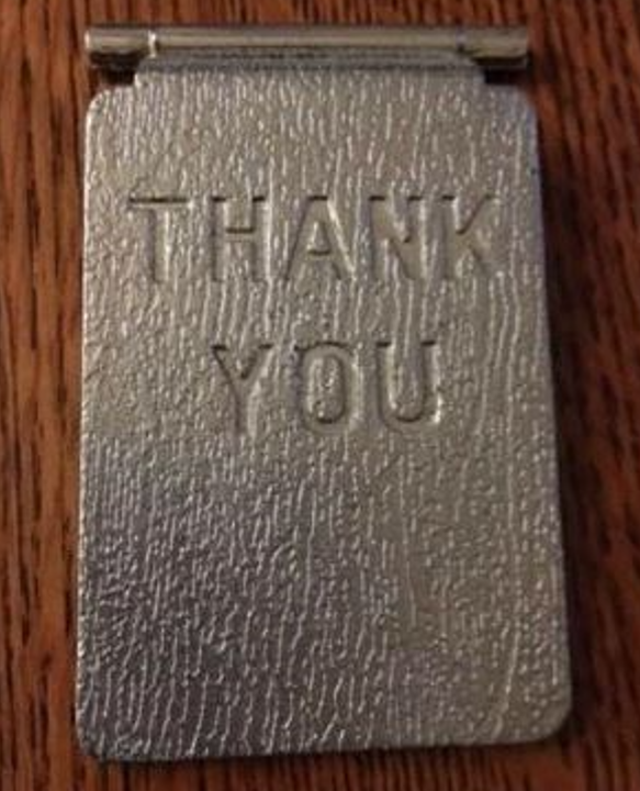 Routemaster Vending Machine Original Product Chute Metal Flap "Thank ...