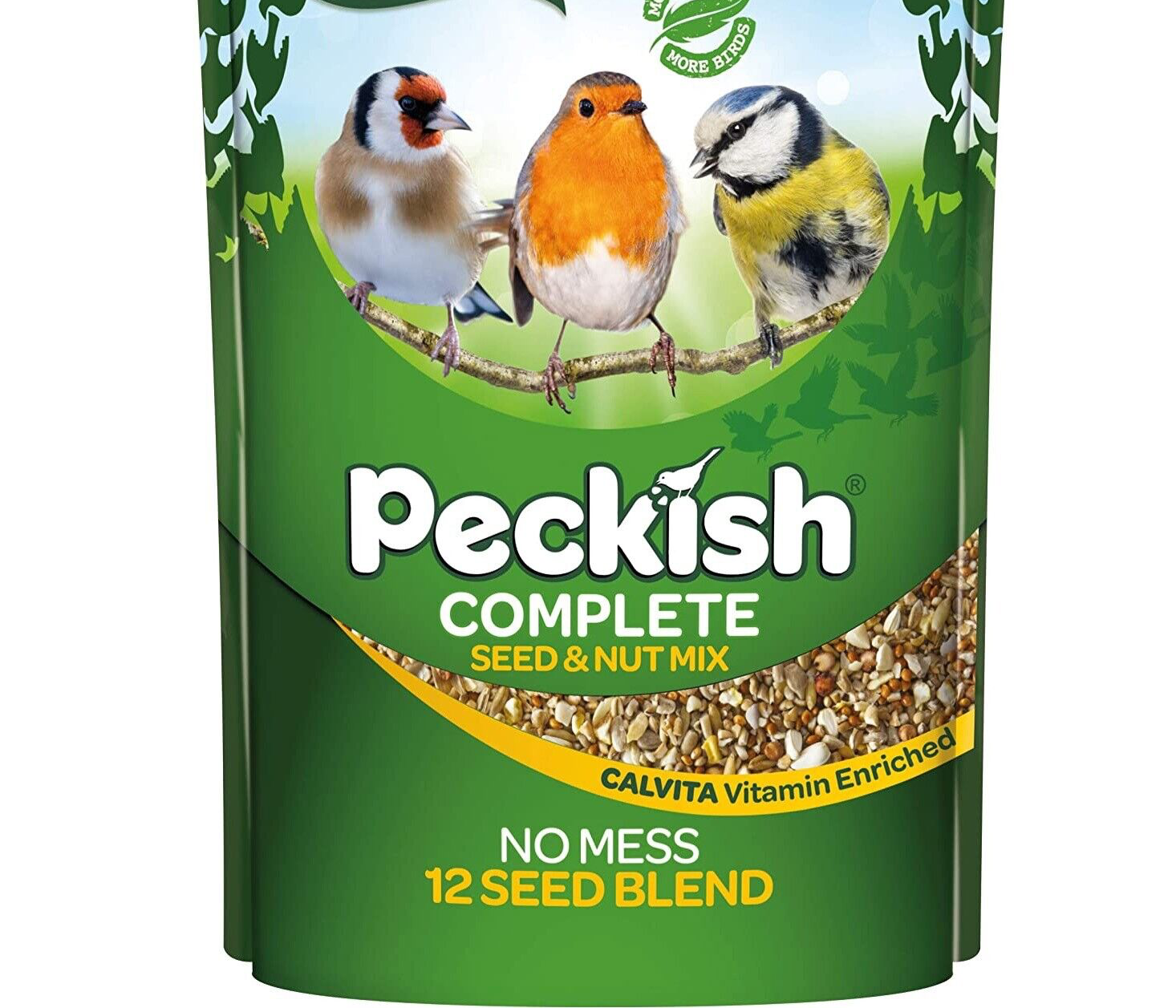 Complete Seed No Mess Wild Bird Food Mix - 4.5kg clear bag | eBay UK