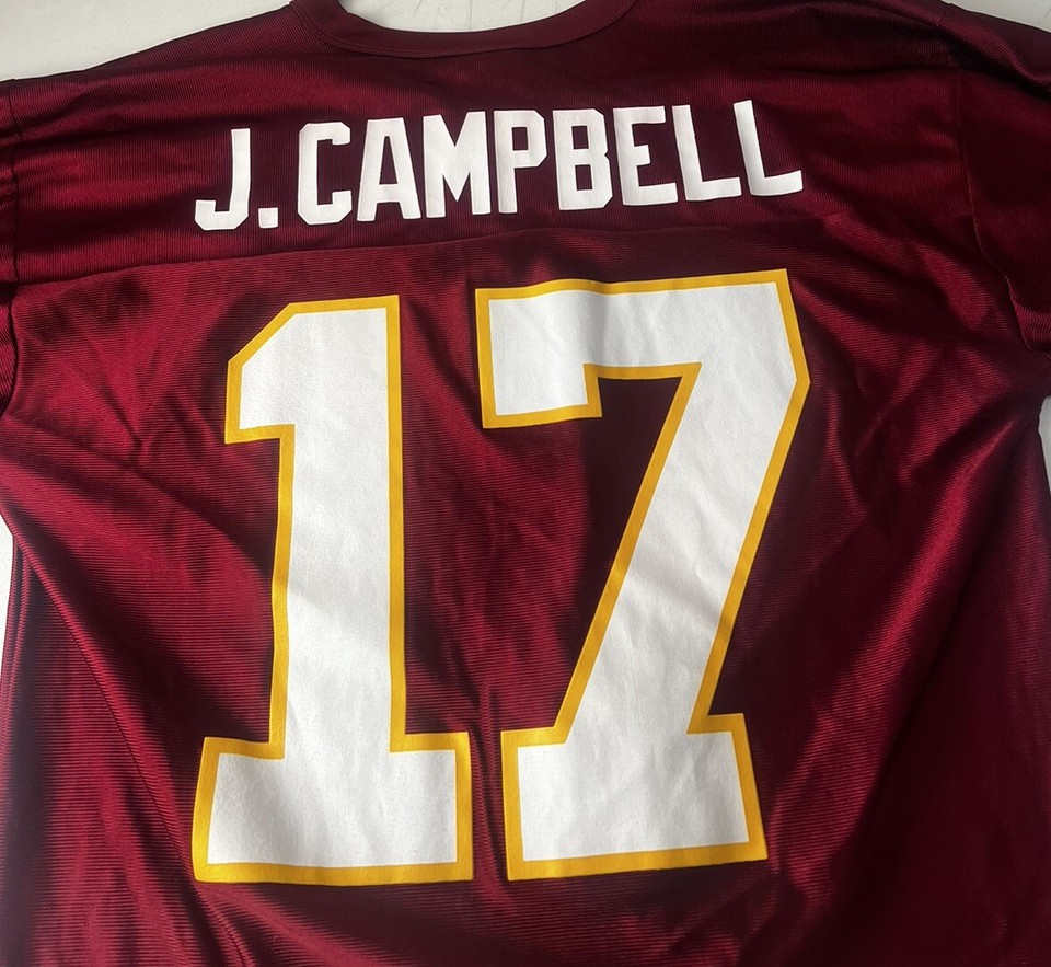 Washington Redskins Jersey #17 Jason Campbell NFL Sz M Commanders ...