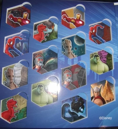 DISNEY INFINITY 2.0 Marvel Super Heroes Power Disc Album Holds 40 + 2 ...