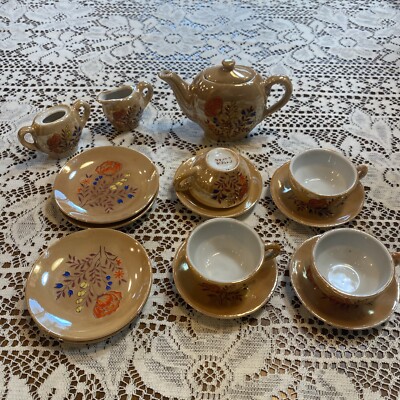 Teapots & Tea Sets - Lusterware Tea Set