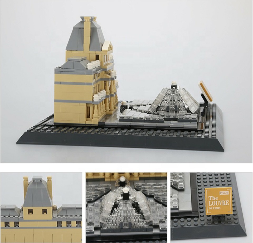 WANGE Worlds Great Architecture Series Building Block Sets 26 Sets to ...