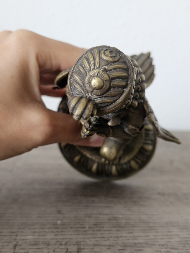 Vintage Garuda Copper Alloy Figure 6"x3.5" | eBay