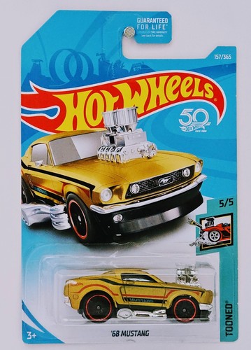 Hot Wheels - '68 Ford Mustang Fastback, HW Tooned Series 5/5 | eBay