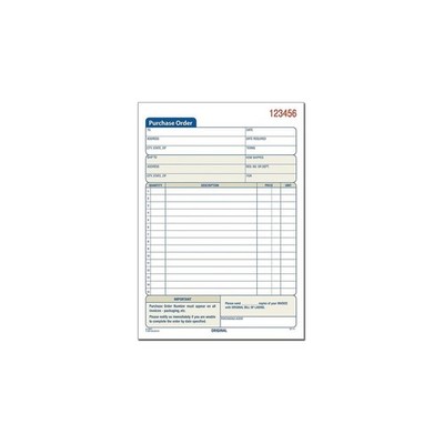 Cardinal Brands DC583110 Multipart Purchase Order Pad, Two-part ...