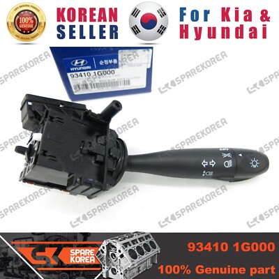 Genuine/OEM 934101G000 SWITCH ASSY-LIGHTING & T/SIG for Kia New Pride ...