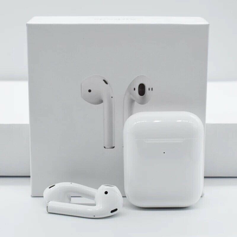 APPLE AirPods 2nd Generation With Earphone Earbuds & Wireless Charging ...